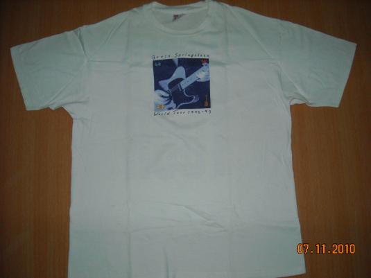 Vintage 1992 BRUCE SPRINGSTEEN World Tour T-shirt | Defunkd