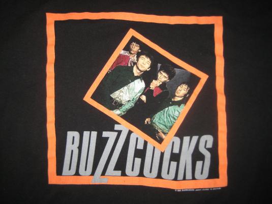 1989 Buzzcocks vintage t-shirt, L-XL | Defunkd