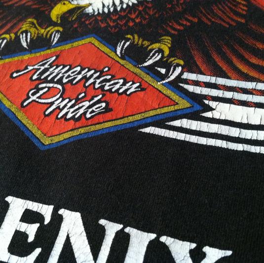 Vintage 3D Emblem Phoenix Harley Davidson 1992 t-shirt | Defunkd
