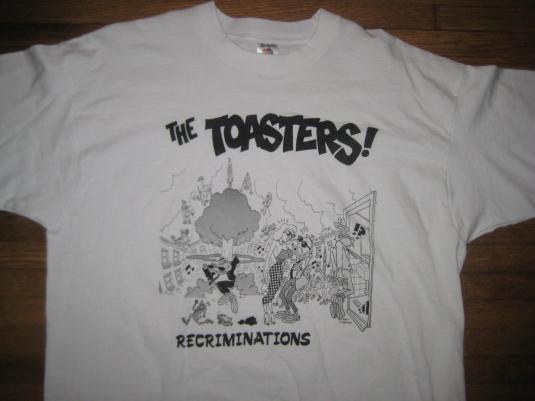 vintage 1980’s The Toasters Recriminations t-shirt, XL, ska | Defunkd