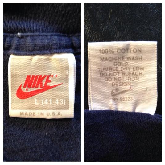 Vintage 1990’s Nike Air gray tag t-shirt | Defunkd