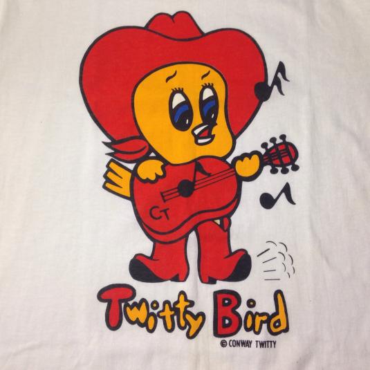 Vintage 1980’s Conway Twitty Tweety Bird Loony Tunes t-shirt | Defunkd