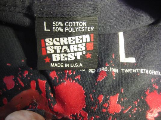 Vintage 1991 rare Aliens movie 3D Chestburster t-shirt | Defunkd