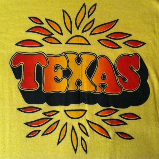 Vintage 1980’s Texas sunshine t-shirt | Defunkd