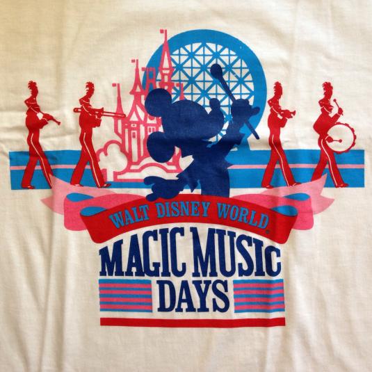 Vintage 1980’s Walt Disney World Magic Music Days t-shirt | Defunkd