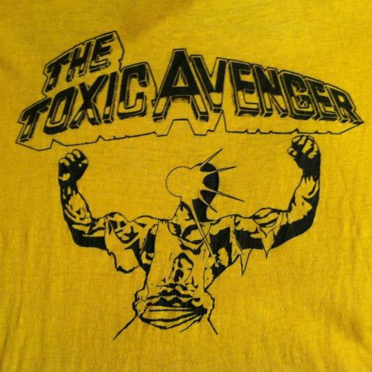 Vintage 1980’s Toxic Avenger Troma horror movie t-shirt | Defunkd