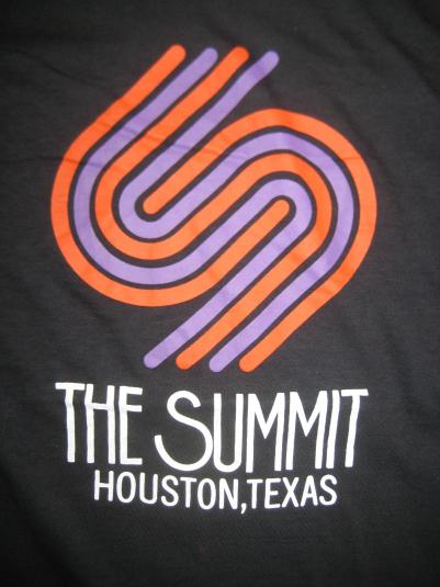 Vintage 1980’s The Summit t-shirt- old Houston sports arena | Defunkd