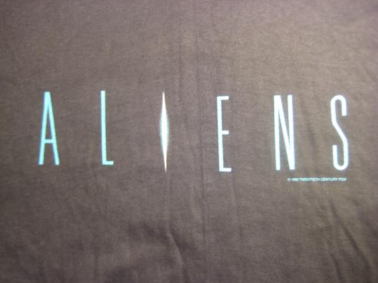 Vintage Original 1986 Aliens movie promo t-shirt, large | Defunkd