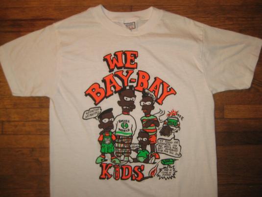 vintage 1989-1990 Bay Bay Kids t-shirt, Simpsons knock off | Defunkd