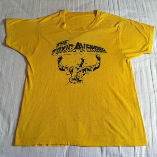 Vintage 1980’s Toxic Avenger Troma horror movie t-shirt | Defunkd