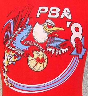 Vintage 84′ PBA Philippines Basketball Association t shirt | Defunkd