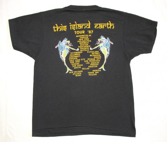 Dr. Know 1987 The Island Earth Vintage T Shirt Thrash Punk | Defunkd