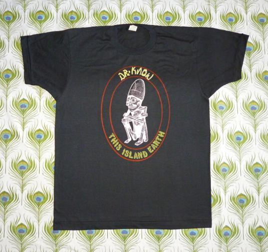 Dr. Know 1987 The Island Earth Vintage T Shirt Deadstock | Defunkd