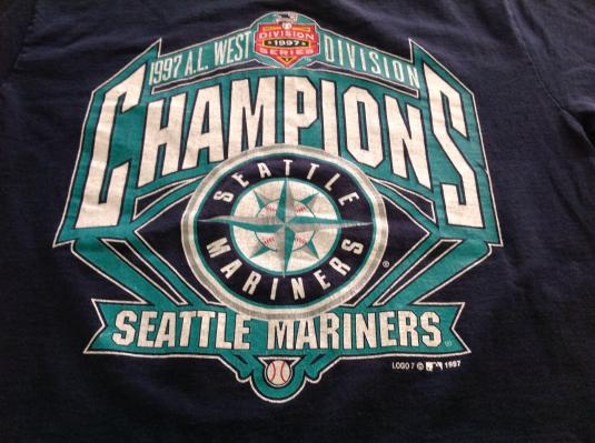 Vintage Seattle Mariners 1997 AL Champions T-Shirt | Defunkd