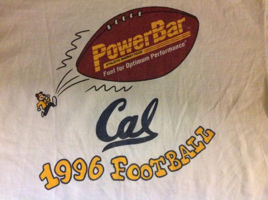 Vintage Power Bar Cal Bear T-Shirt | Defunkd