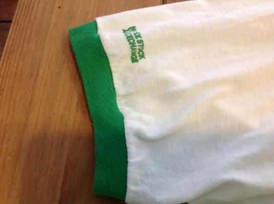 Vintage New York Stock Exchange NYSE Ringer T-Shirt | Defunkd