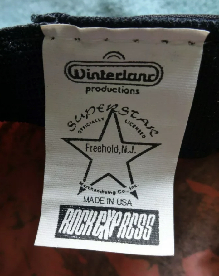 History of Winterland Brand Vintage T-Shirt Tags: 1974-2011