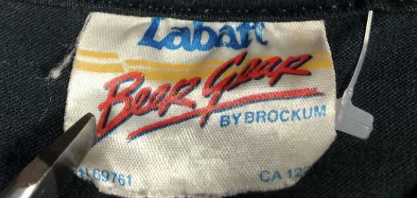 History and Timeline of the Brockum T-Shirt Tag: 1974-1997