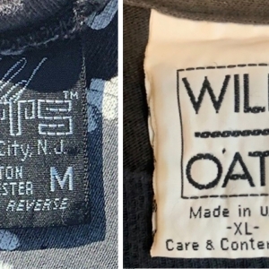 Can Double and Single-Stitch be Used to Authenticate T-Shirts?