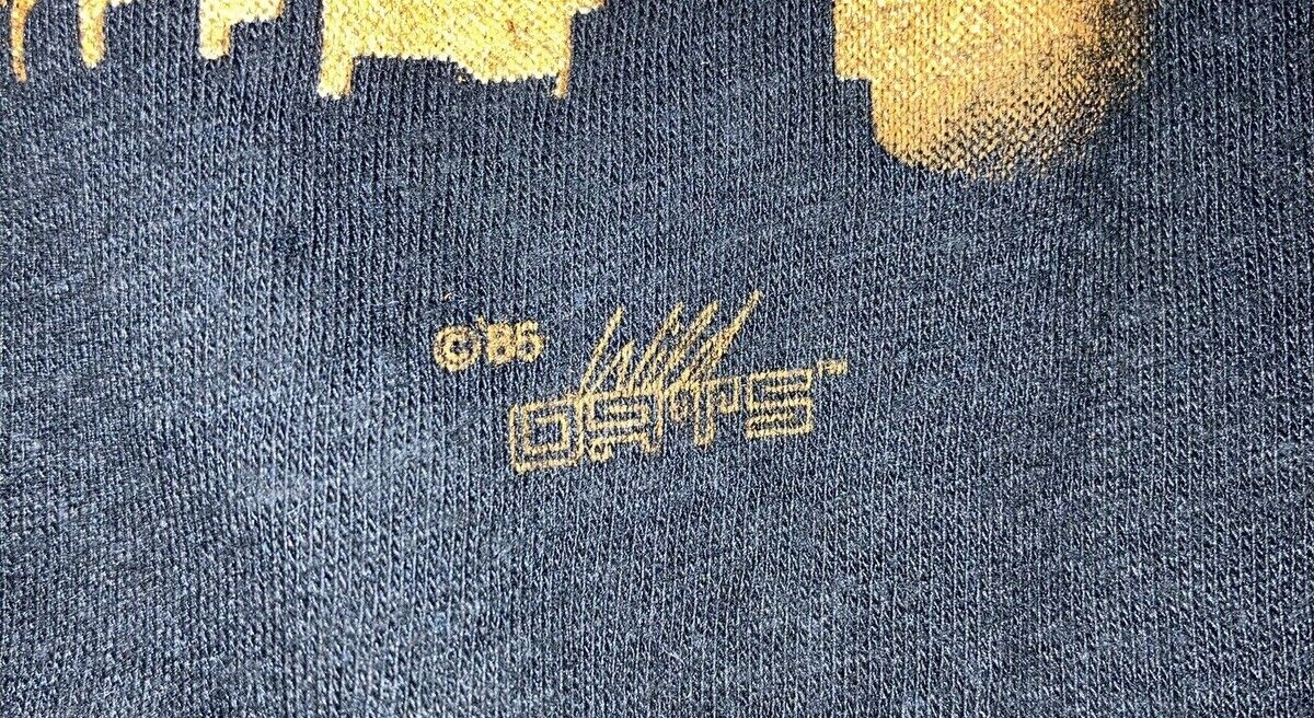 History and Timeline of the Wild OATS T-Shirt Tag: 1981-1999