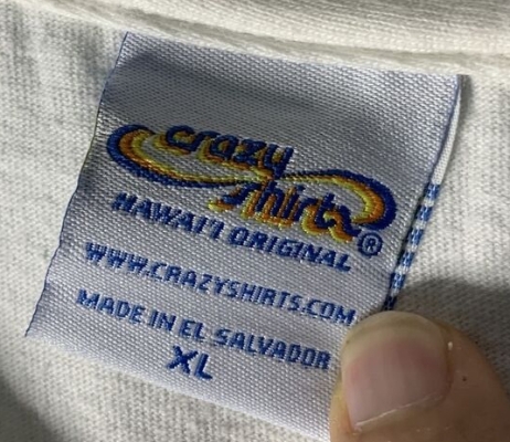 The History and Timeline of Crazy Shirts Tag: 1964 to 2003