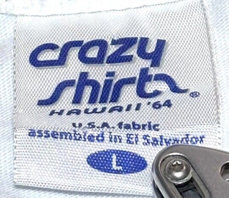 The History and Timeline of Crazy Shirts Tag: 1964 to 2003