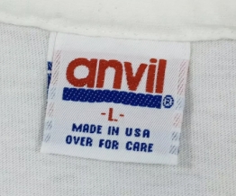 History and Timeline of the Anvil T-Shirt Tag: 1976-Present