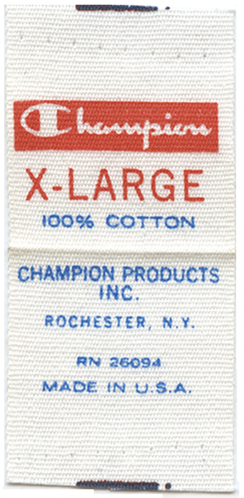 The History of Vintage Champion T-Shirt Tags (1967-2000s)