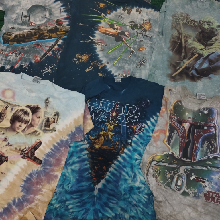 Vintage Liquid Blue Brand T-Shirt All-Over-Print Collection