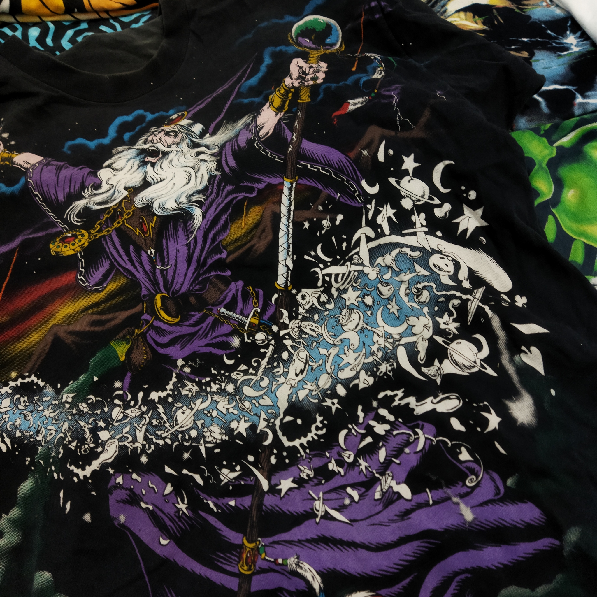 Vintage Liquid Blue Brand T-Shirt All-Over-Print Collection