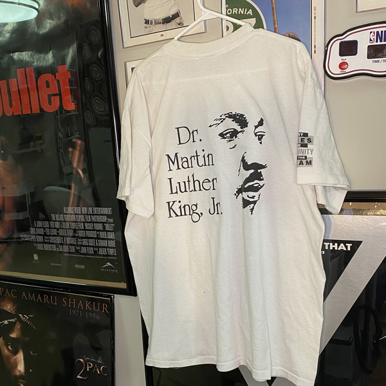 Collection of Vintage Black History T-Shirts | MLK | Malcolm X