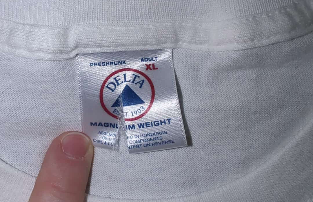 Why Certain T-Shirt Tags are Torn Up The Middle: Factory Rejects