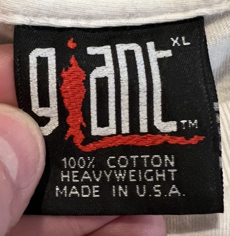 Archive of Fakes Vintage T-Shirt Tags Vs Authentic Tags