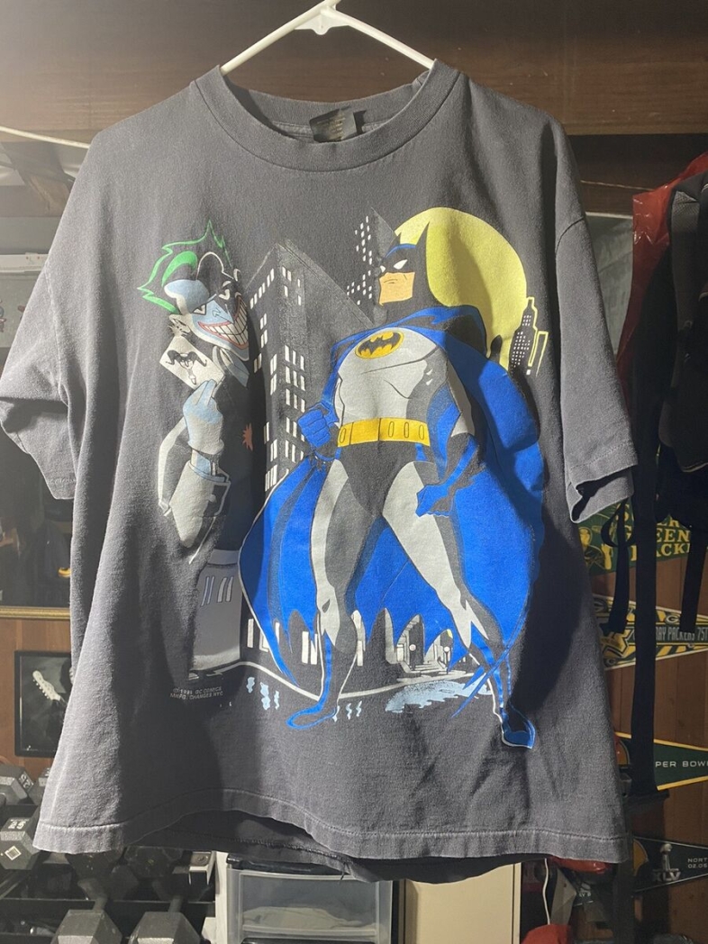 Most Expensive and Highest Selling Vintage Batman T-Shirts on eBay