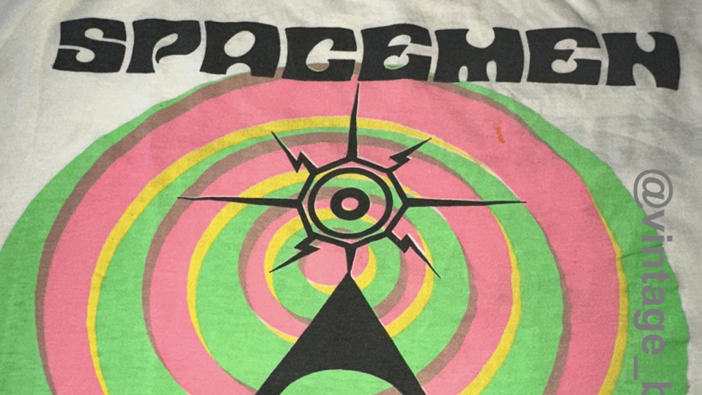 Identifying an First Edition Vintage 1989 Spacemen 3 T-Shirt