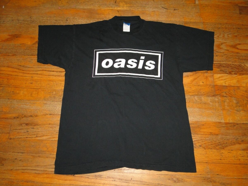 Most Expensive and Highest Selling Vintage Oasis Band Tees