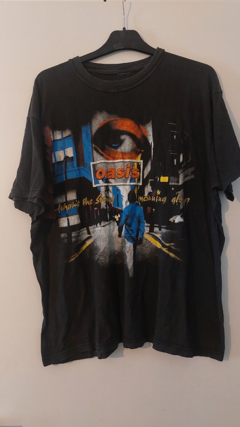 Most Expensive and Highest Selling Vintage Oasis Band Tees