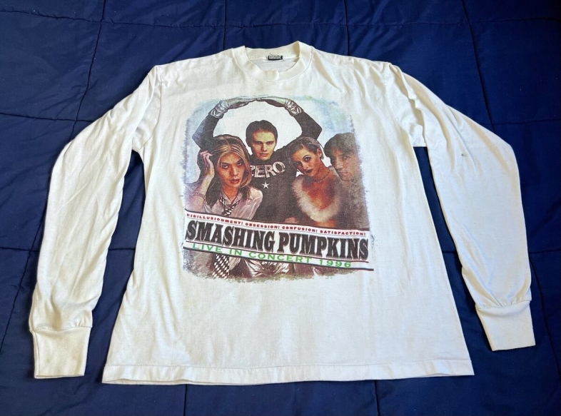 The Most Expensive Vintage Smashing Pumpkins T-Shirts