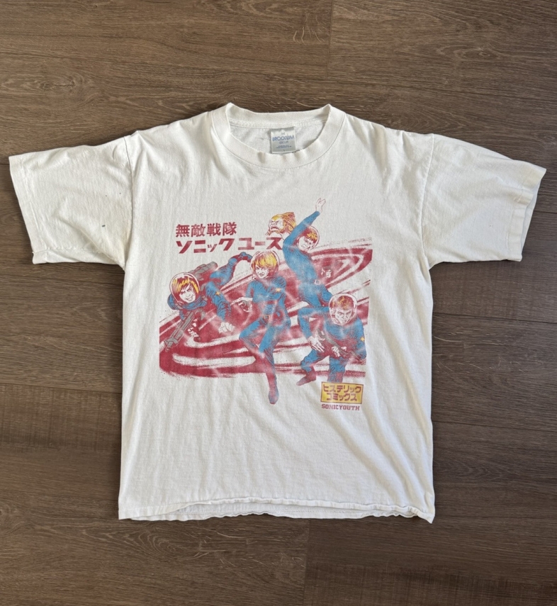 Highest-Selling Most Expensive Vintage Sonic Youth T-Shirts | Defunkd